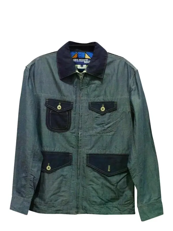 JUNYA WATANABE COMME DES GARCONS Denim Zip-up Jacket - Blue | Blue